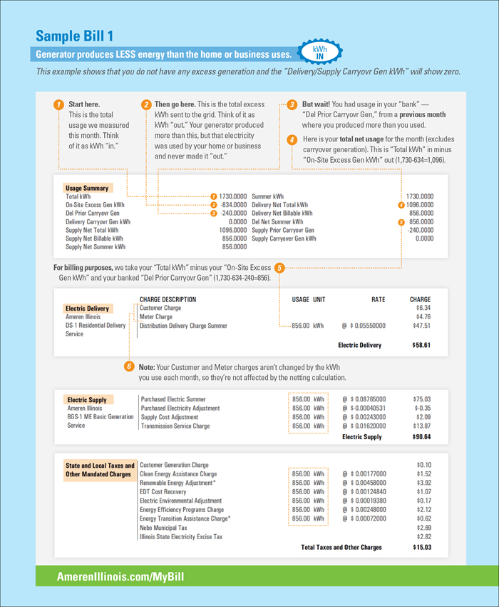 Your Bill Explained - Ameren Illinois Your Bill Explained - Ameren Illinois